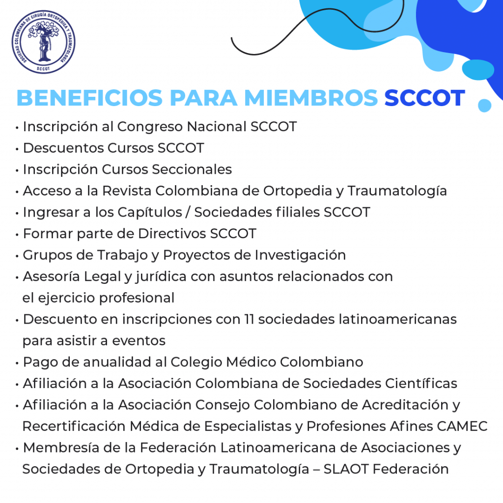 Nuevos Miembros - SCCOT - Sociedad Colombiana de Ortopedia